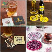 China 60pt 80pt Both Sides Uncoated Absorbent Pulpboard for Making Bar Hotel Coasters for sale