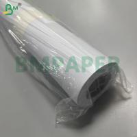 China 36in 24in Roll Premium Bond Paper Matte Finish Inkjet Coated Color 30m 45m Length for sale