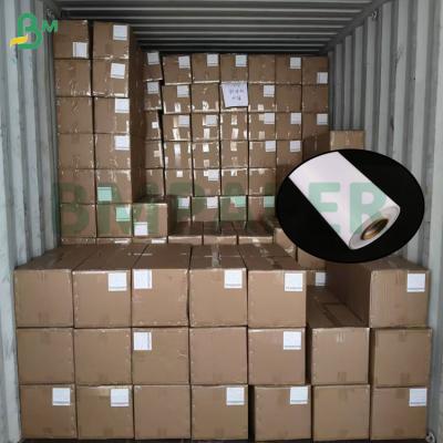China 36in 24in Roll Premium Bond Paper Matte Finish Inkjet Coated Color 30m 45m Length for sale