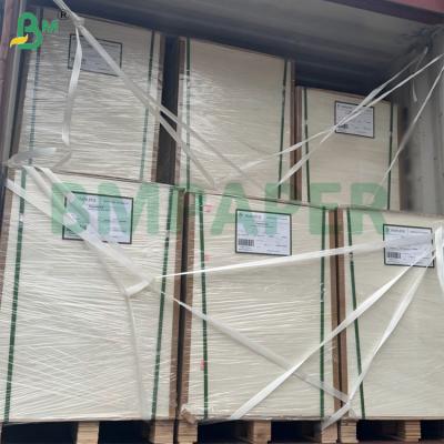China 300gsm Unbleached Sugarcane Bagasse Pulp Paper Sheet Biodegradable Certified 787mm X 1092mm for sale