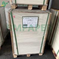 China 300gsm Unbleached Sugarcane Bagasse Pulp Paper Sheet Biodegradable Certified 787mm X 1092mm for sale