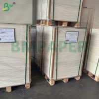 China 300gsm Unbleached Sugarcane Bagasse Pulp Paper Sheet Biodegradable Certified 787mm X 1092mm for sale
