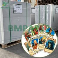China Black Center Layer 300gsm 310gsm Playing Cardboard Poker Paper 68cm X 96cm for sale