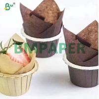 China 35g 38g 40g 45g Non-stick Coating Colored Muffin Baking Liner Paper for sale