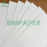 China 100LB 270GSM 130LB 350GSM Super White Woodfree Paper Double Sided Uncoated Cover for sale