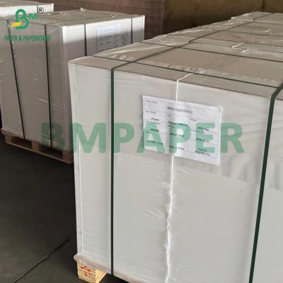 China 100LB 270GSM 130LB 350GSM Super White Woodfree Paper Double Sided Uncoated Cover for sale