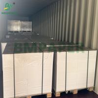 China 100LB 270GSM 130LB 350GSM Super White Woodfree Paper Double Sided Uncoated Cover for sale