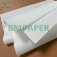 China Good Smoothness 40GSM Jumbo Roll Greaseproof Paper White for Sandwich Wrapping for sale