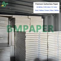 China Ream Pack NCR Carbonless Copy Paper 70gsm CFB Pink CF Yellow With White Back 61 X 86cm for sale