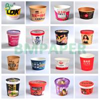 China 20/24g PE Laminated Food Paper High Folding Resistance Noodle Cup Raw Paper for sale