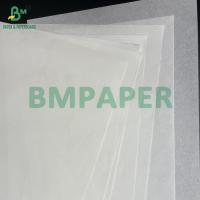 China Moisture Resist 25gsm to 40gsm Food Grade White Paper Roll for Wrapping Tortillas for sale