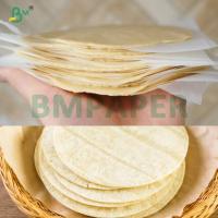 China 19g 20g 23g 25g Grease Proof Onionskin Tortilla Wrapping Separator Paper for sale