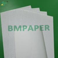 China Smooth White & Black Surface Premium E Flute / F Flute 120/120g Corrugated Board for Luxury Packaging POP Displays Die-Cut Boxes for sale