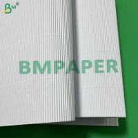 China Smooth White & Black Surface Premium E Flute / F Flute 120/120g Corrugated Board for Luxury Packaging POP Displays Die-Cut Boxes for sale