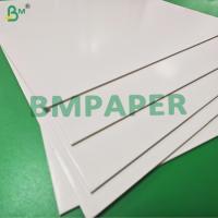 China 1mm 1.5mm Carton Montado Blanco For Cosmetics Box 70 x 100cm High Stiffness for sale