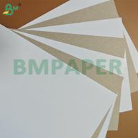 China 0.5mm Durable Coated One Side With Grey Back Duplex Cardboard for sale