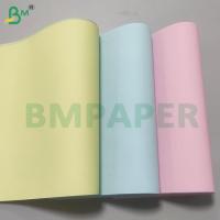 China 72gsm NCR Carbonless Copy Paper Rolls CF CB CFB Clear Images for sale
