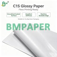 China C1S 80gsm One Side Glossy Coated Paper For Tea Bag Sachets Outer Envelopes for sale
