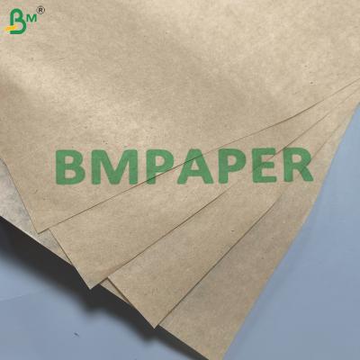 China Natural Kraft Glass Interleaving Paper Roll 35 - 40gsm Anti - mold Separating Paper for Automotive PV Coated Glass for sale