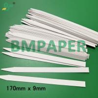 China White Fragrance Test Paper Strips, Absorbent Board 160mm X 10mm 170mm X 9mm for sale