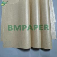 China Waterproof & Oilproof Custom Printed 35-50gsm Kraft + 6-15gsm PE Coated Kraft Paper for Branded Disposable Cutlery Wrapping for sale