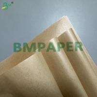 China Waterproof & Oilproof Custom Printed 35-50gsm Kraft + 6-15gsm PE Coated Kraft Paper for Branded Disposable Cutlery Wrapping for sale