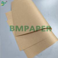 China Custom Printing Unbleached Kraft Paper with PE Coating One Side Heat Sealable for sale