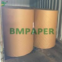 China Custom Printing Unbleached Kraft Paper with PE Coating One Side Heat Sealable for sale