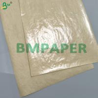 China Custom Printing Unbleached Kraft Paper with PE Coating One Side Heat Sealable for sale