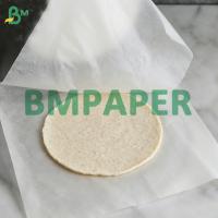 China Tortilla Wrap Paper With High Wet Strength, 25gsm 30gsm & 36in Rolls for sale