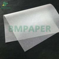 China Food Grade 25gsm 30gsm 35gsm White Glassine Paper Rolls for Food Packaging for sale