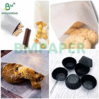 China Food Grade 25gsm 30gsm 35gsm White Glassine Paper Rolls for Food Packaging for sale