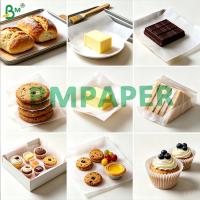 China 30GSM 35GSM Food Safe Glassine Paper Grease Resistant Translucent Paper For Bakery for sale
