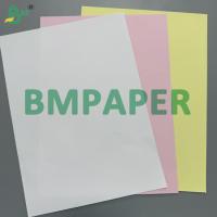 China 2/3 Layers NCR Carbonless Paper, Top White Middle Yellow Bottom Pink, A4 Size, 65gsm 70gsm for sale