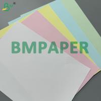 China 2/3 Layers NCR Carbonless Paper, Top White Middle Yellow Bottom Pink, A4 Size, 65gsm 70gsm for sale