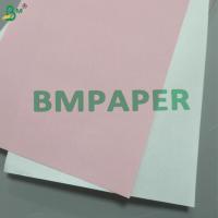 China 2 ply 3 ply Carbonless Paper Sheet Industry Standard White Pink Canary Yellow Layers for sale