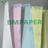 China 2 ply 3 ply Carbonless Paper Sheet Industry Standard White Pink Canary Yellow Layers for sale