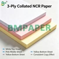 China Pre-Collated Carbonless Paper Sheets 2-Ply 3-Ply NCR Copy Paper A4 Invoice Receipt Forms for sale