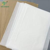 China 40g Resist Oil Hamburger Greaseproof Paper White and Brown for Fast Food Wrapping for sale