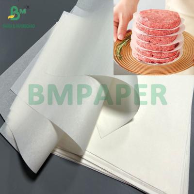 China 30g 40g Non-Stick Meat Patty Separation Paper For Fresh Food In 57 x 60cm for sale
