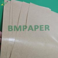China 40g + 10g PE Coated Brown Kraft Paper For Coffee Bag Heat - Sealable 79 x 109cm for sale