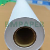 China 80gsm Clear Image Wide Format Engineering CAD Plotter Paper Rolls for sale