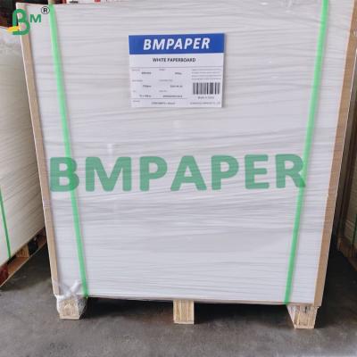 China 1mm Coated Double Side White Cardboard For Tea Boxes High Rigidity 70 x 100cm for sale