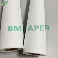 China 24lb 28lb Inkjet Coated Bond Matte Paper Roll For Advertising 24'' 36'' x 30m for sale