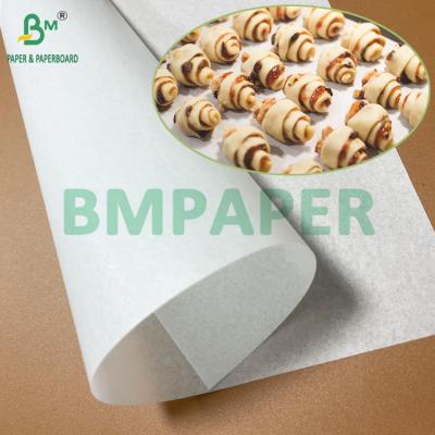 China Heat Resistant Food Grade Nonstick Greaseproof Coated Silicone Parchment Paper Roll for sale