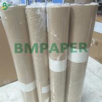 China Masking kraft Paper Roll 50gsm Low Porosity Car Painting Protection Paper for sale