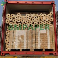 China Masking kraft Paper Roll 50gsm Low Porosity Car Painting Protection Paper for sale