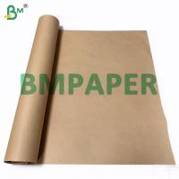 China 65gsm Brown Butchers Paper Rolls Pe Coated One Side With One Color Printed Back, 18