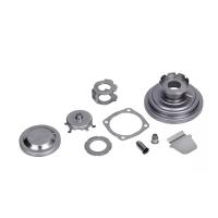 China Black Precision Sheet Metal Stamping Parts Dacromet For Telecom for sale