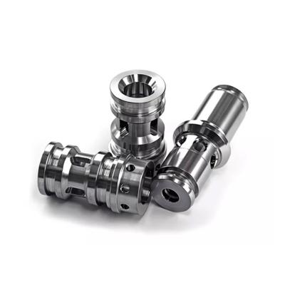 China Black Oxidation CNC Metal Machining Parts Micro Machining Brass Turning Parts for sale